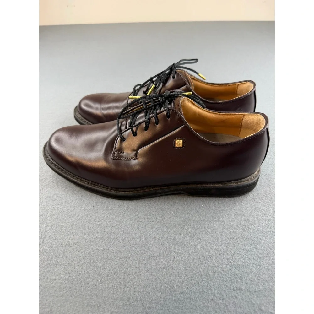 FootJoy | Shoes | Footjoy Golf Shoes Mens 85 W Burgundy Leather ...